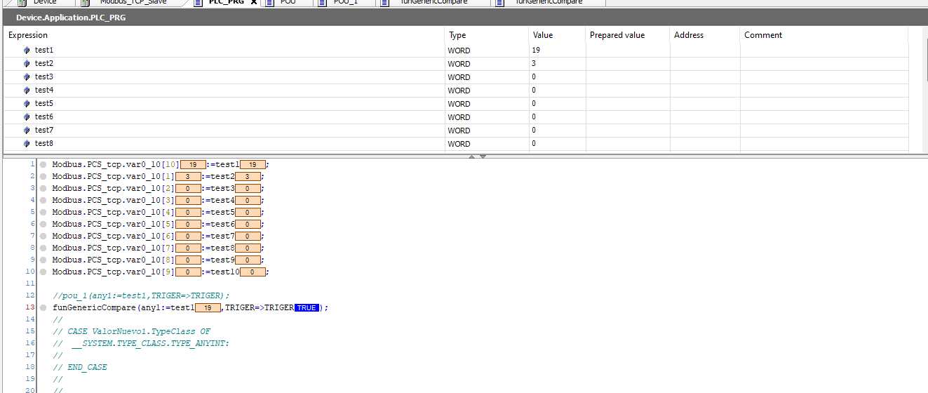 CODESYS Forge - CODESYS Forge / Talk / Engineering 🇬🇧: Modbus writing on value change